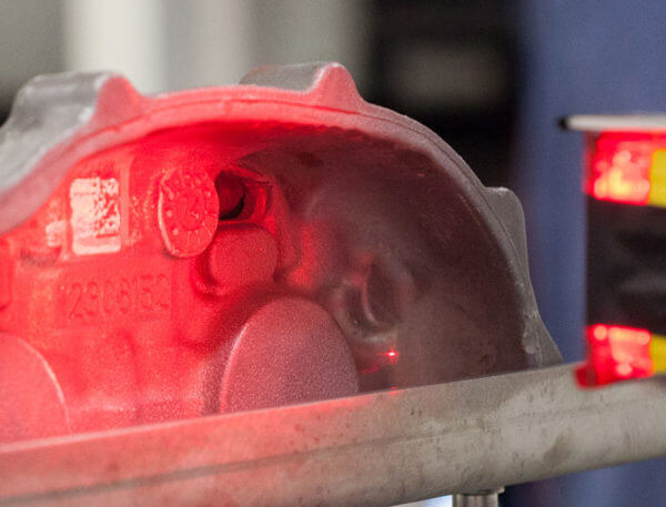 Laser marking engine block | LASIT laser marking innovation