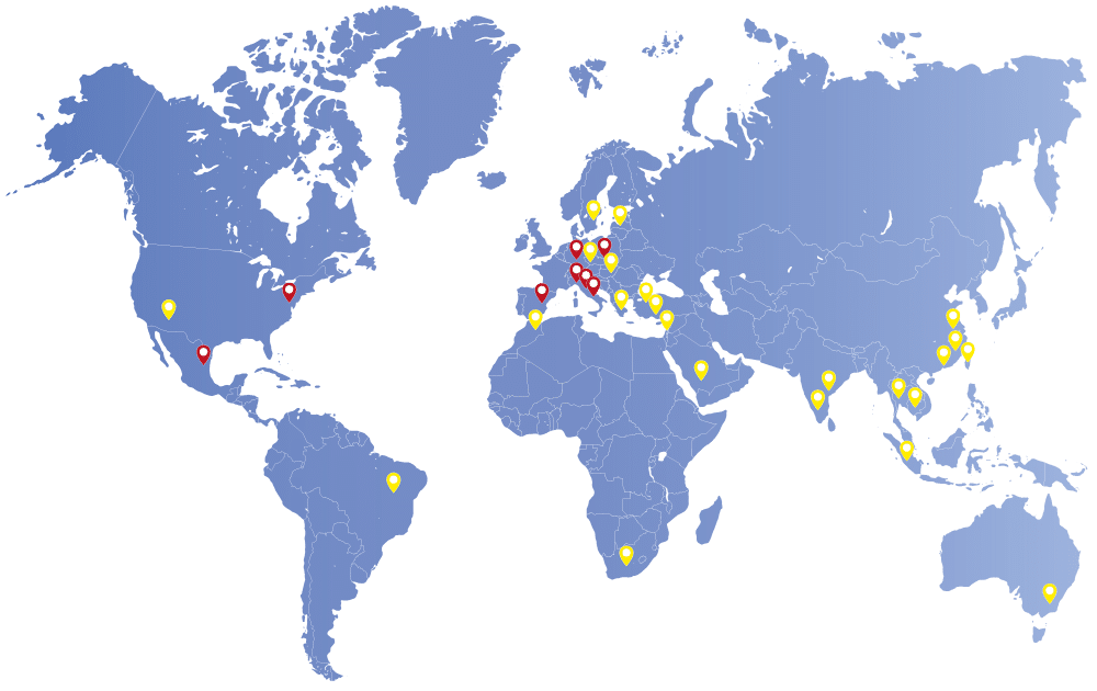 LASIT in the world - Our locations
